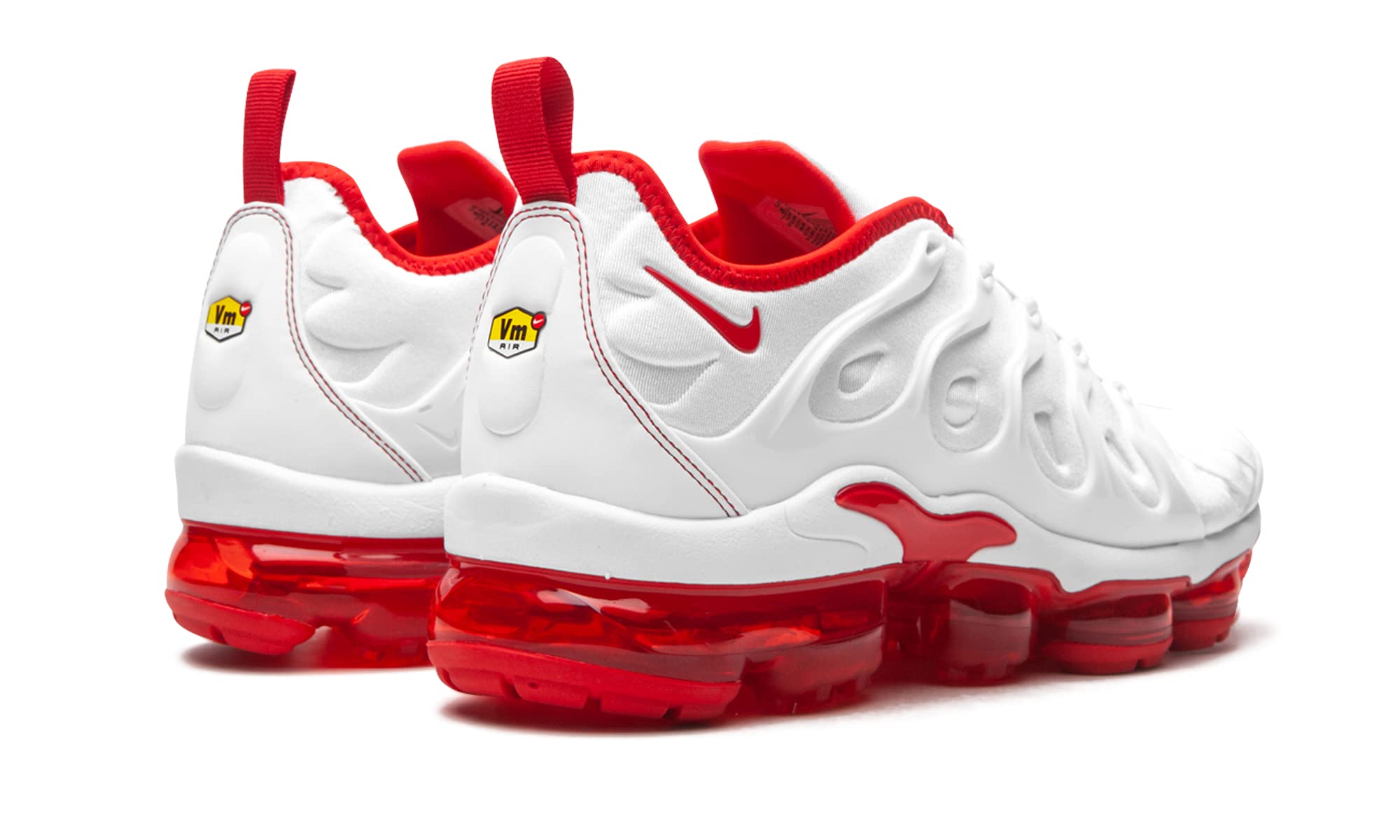 Nike Mens Air Vapormax Plus DH0279 100 - Size 9.5 White/University Red
