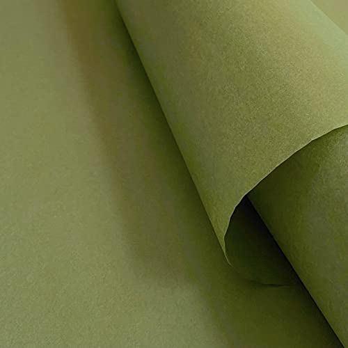 Colors of Rainbow Gift Wrapping Tissue Paper for Gift Baskets Gift Bags Baby Shower Birthday Party (Olive)
