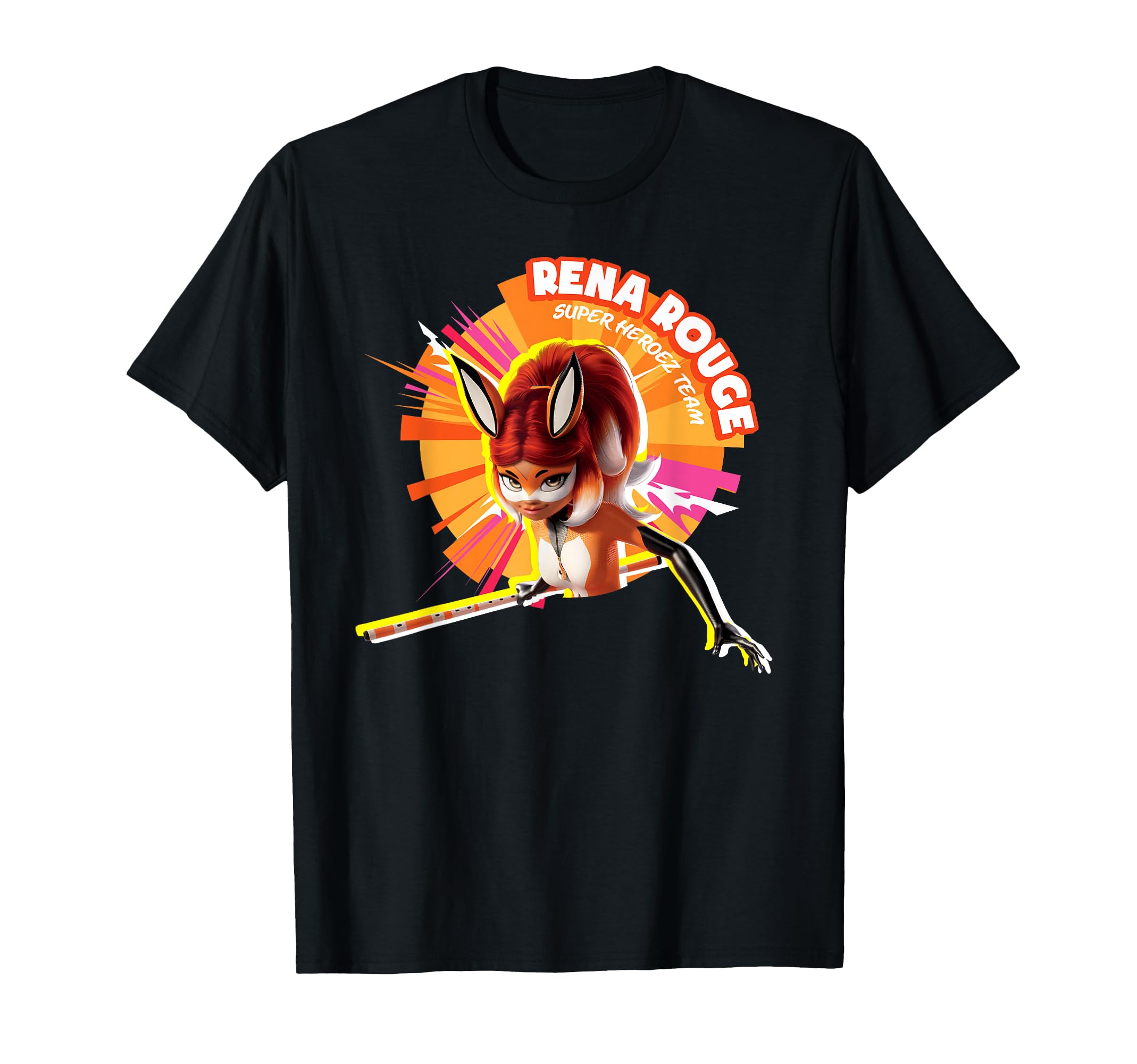 Miraculous Collection Rena Rouge Super Heroez Team T-Shirt