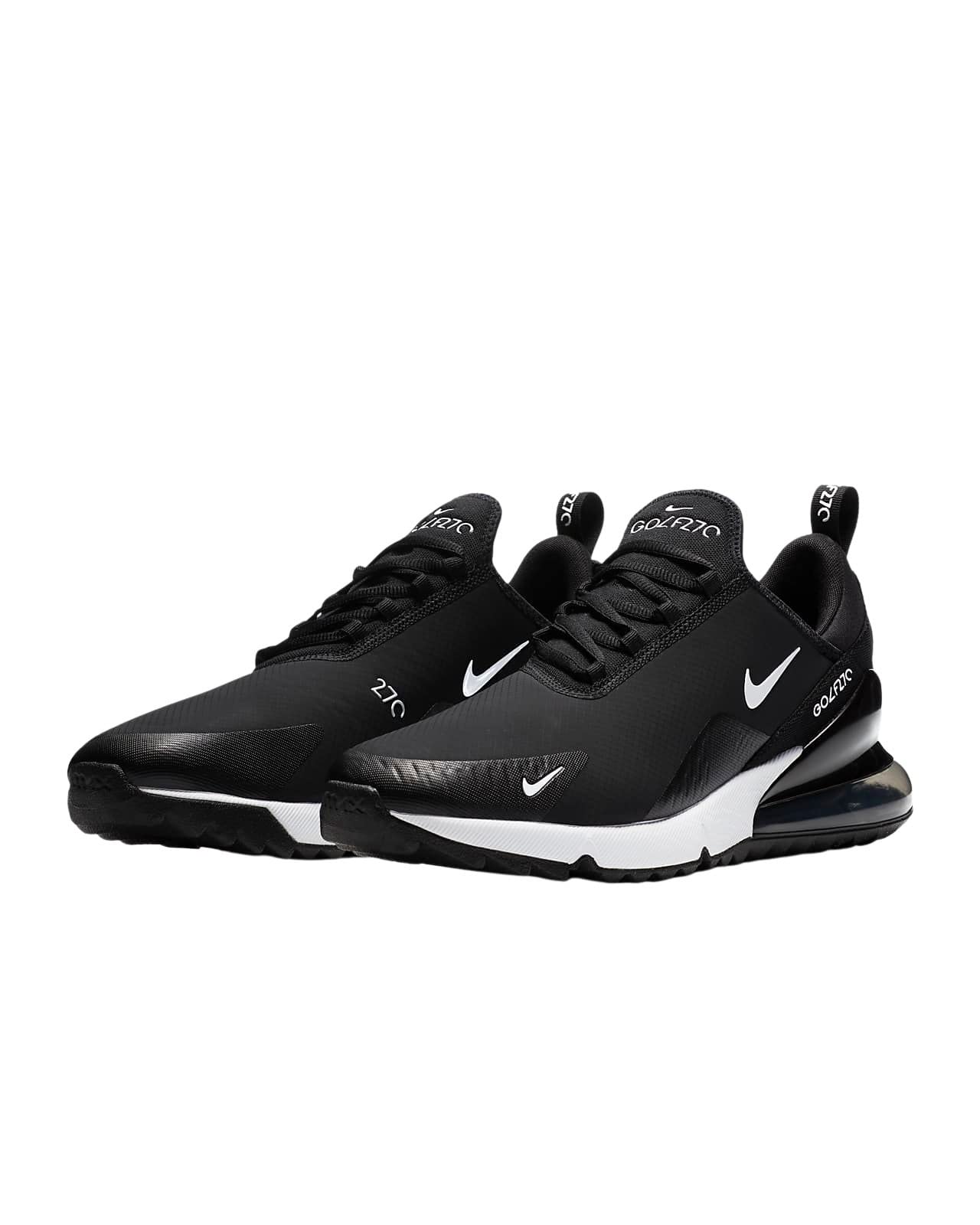 Nike Air Max 270 Golf Black White Limited Edition CK6483-001 (Numeric_10)