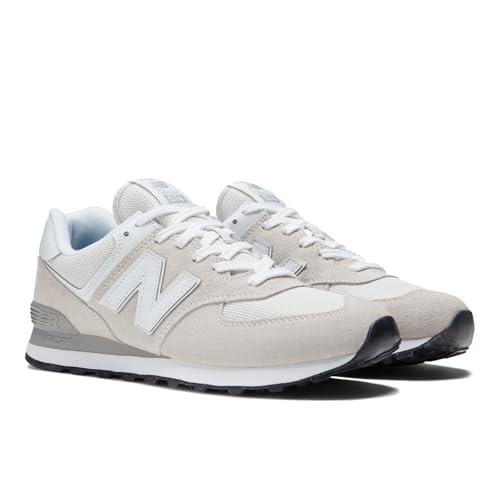 New Balance Men's 574 Core Sneaker, Nimbus Cloud/White, 10.5