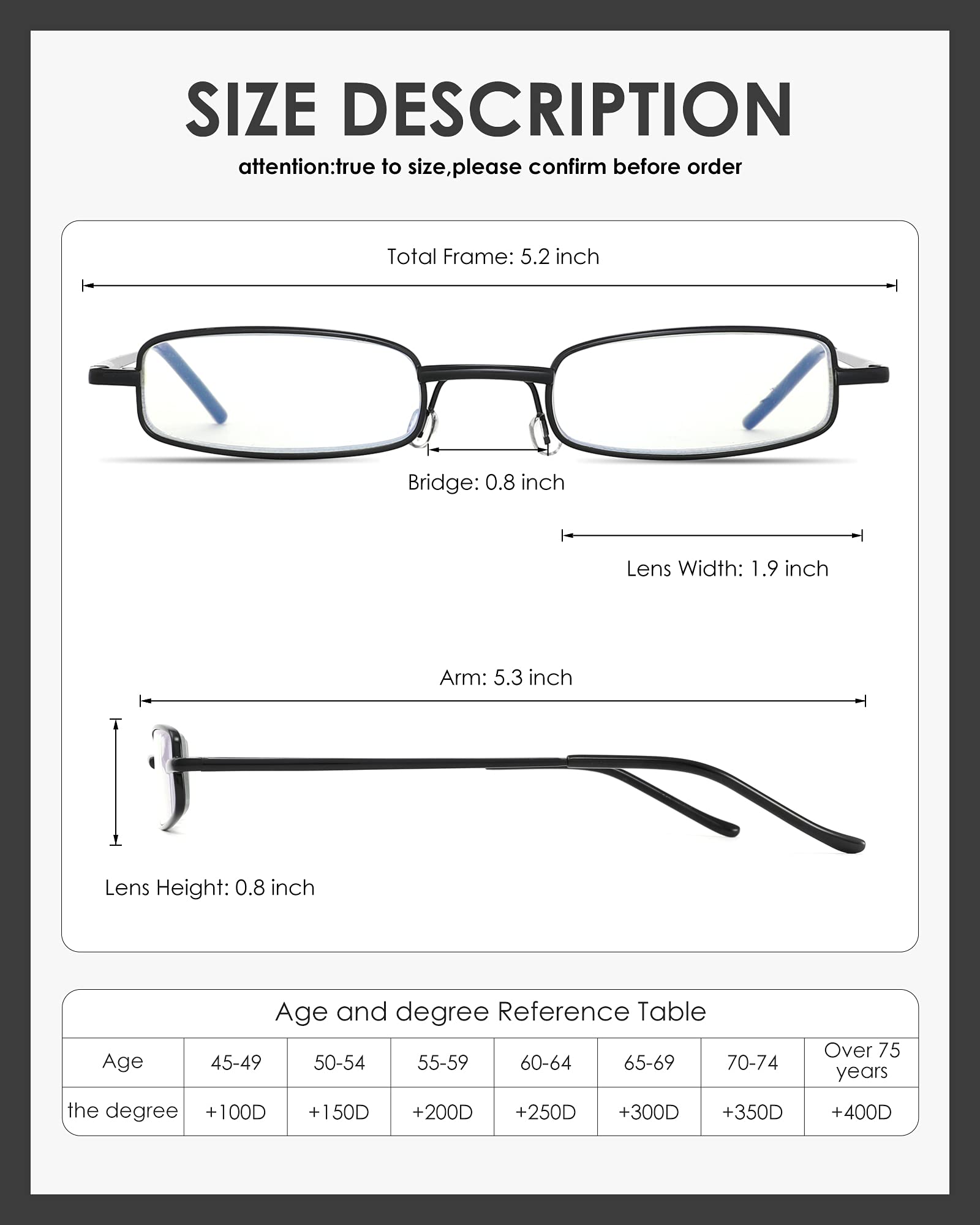 SOPHILY 3 Pack Slim Pocket Reading Glasses for Men Women Blue Light Blocking Compact Readers Spring Hinge Metal Frame Eyeglasses with Portable Pen Clip Tube Case 2.50