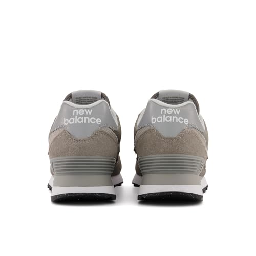 New Balance Women's 574 Core Sneaker, Grey/White, 7