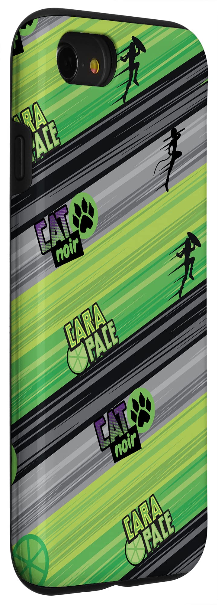 iPhone SE (2020) / 7 / 8 Miraculous Collection Cat Noir and Carapace Speed Case