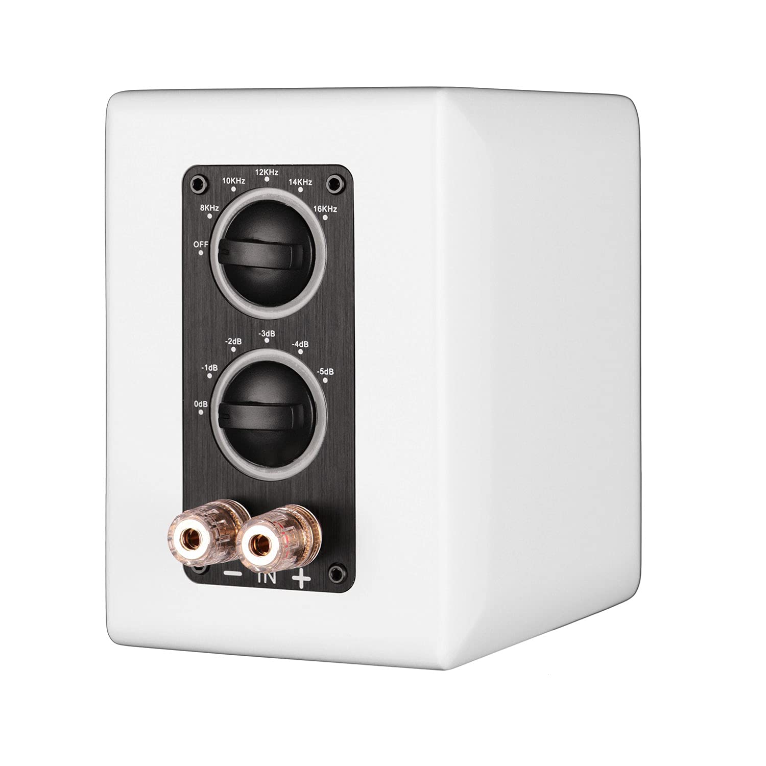 Aperion Audio RST MKII Aluminum-Ribbon Super Tweeter Pair for Home Theater Stereo Speaker HiFi Audiophile Ultra High-End Frequency Response up to 40kHz Pair (Pure White)