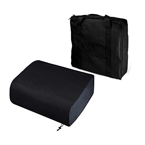 [Clearance] AJinTeby 22 Inch Griddle Cover and Carry Bag for Blackstone 22" Tabletop Griddle with Hood, Pit BOSS PB336GS Camp Chef, Royal Gourmet 2 Burner Griddle, 600D Heavy Duty Cover - Heighten