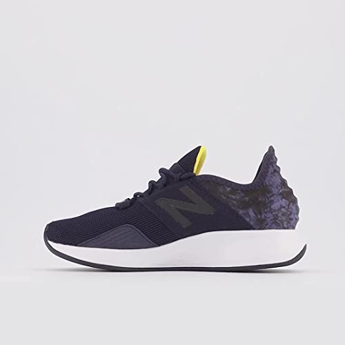 New Balance Women's Fresh Foam Roav V1 Running Shoe, Black/Gray, 7.5