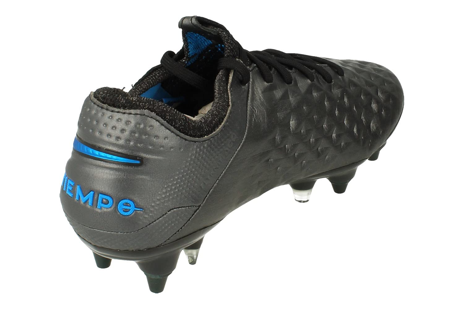 Nike Legend 8 Elite SG-Pro AC Mens Football Boots AT5900 Soccer Cleats (UK 6 US 6.5 EU 39, Black Blue Hero 004)
