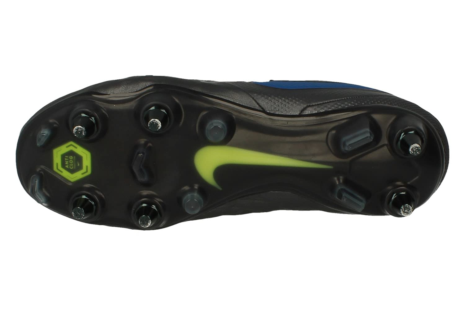 Nike Legend 8 Elite SG-Pro AC Mens Football Boots AT5900 Soccer Cleats (UK 6 US 6.5 EU 39, Black Blue Hero 004)
