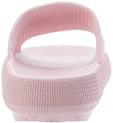 BRONAX Slides for Women Summer EVA Open Toe Pillow Slippers House Home Sandals for Indoor Ladies Soft Comfy Cushioned Thick Sole 35-36 Pink