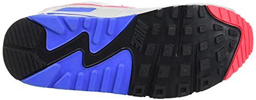 Nike Women's AIR MAX III Running Shoe, White Hot Coral Blue Crystal Grey Fog, 8.5