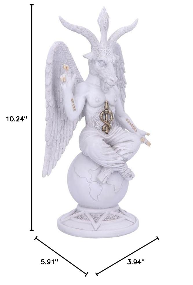 Nemesis Now B5260S0 Dark Lord 26cm White Baphomet Figurine
