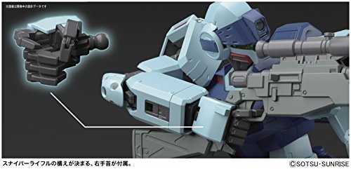 Bandai Hobby MG 1/100 GM Sniper II Gundam 0080 Action Figure