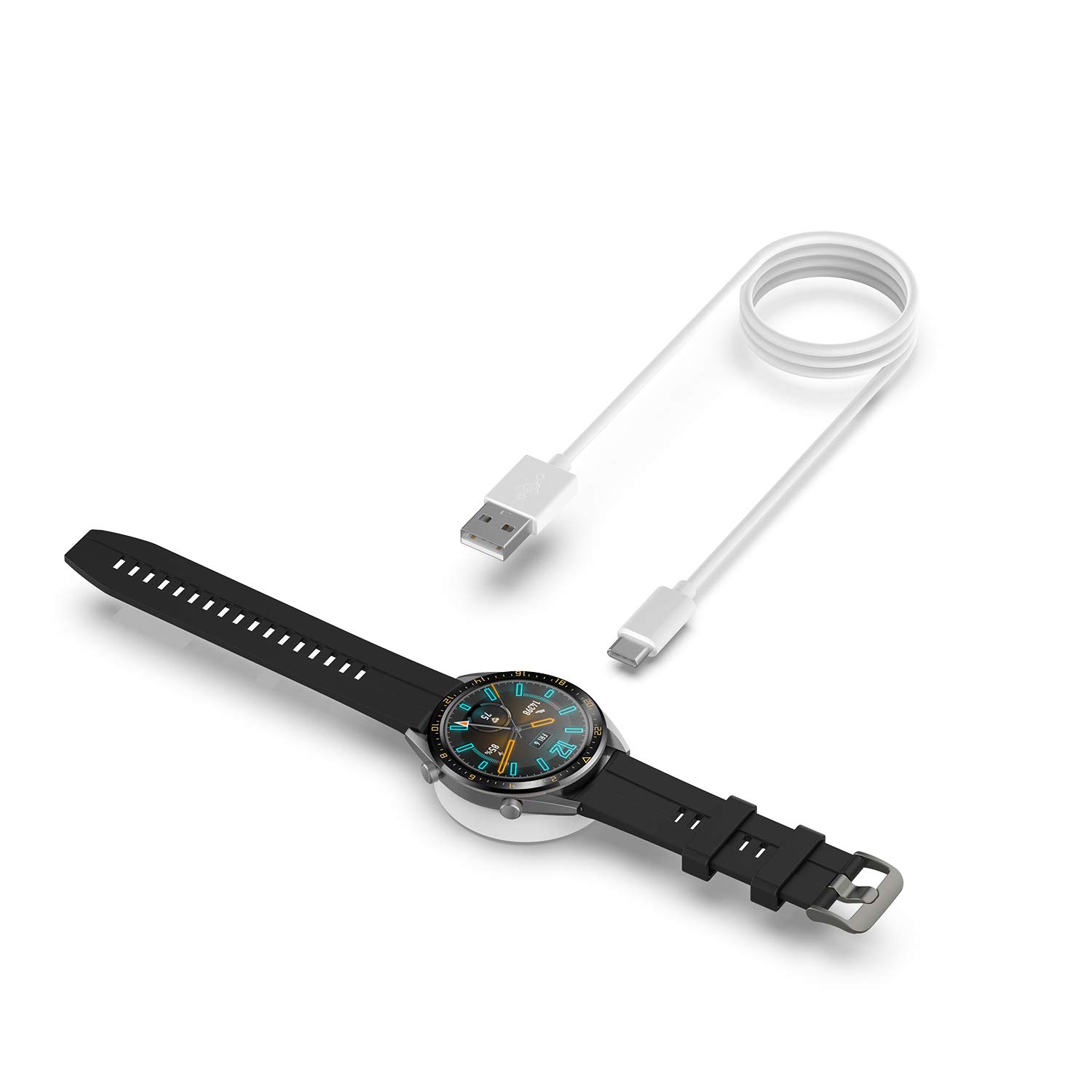 HARBER Charger Compatible with Huawei Watch GT/ GT2 /GT 2e / Honor Watch Magic, Magic 2 / Honor Watch Dream, Honor Watch GS Pro - Smart Watch Accessories