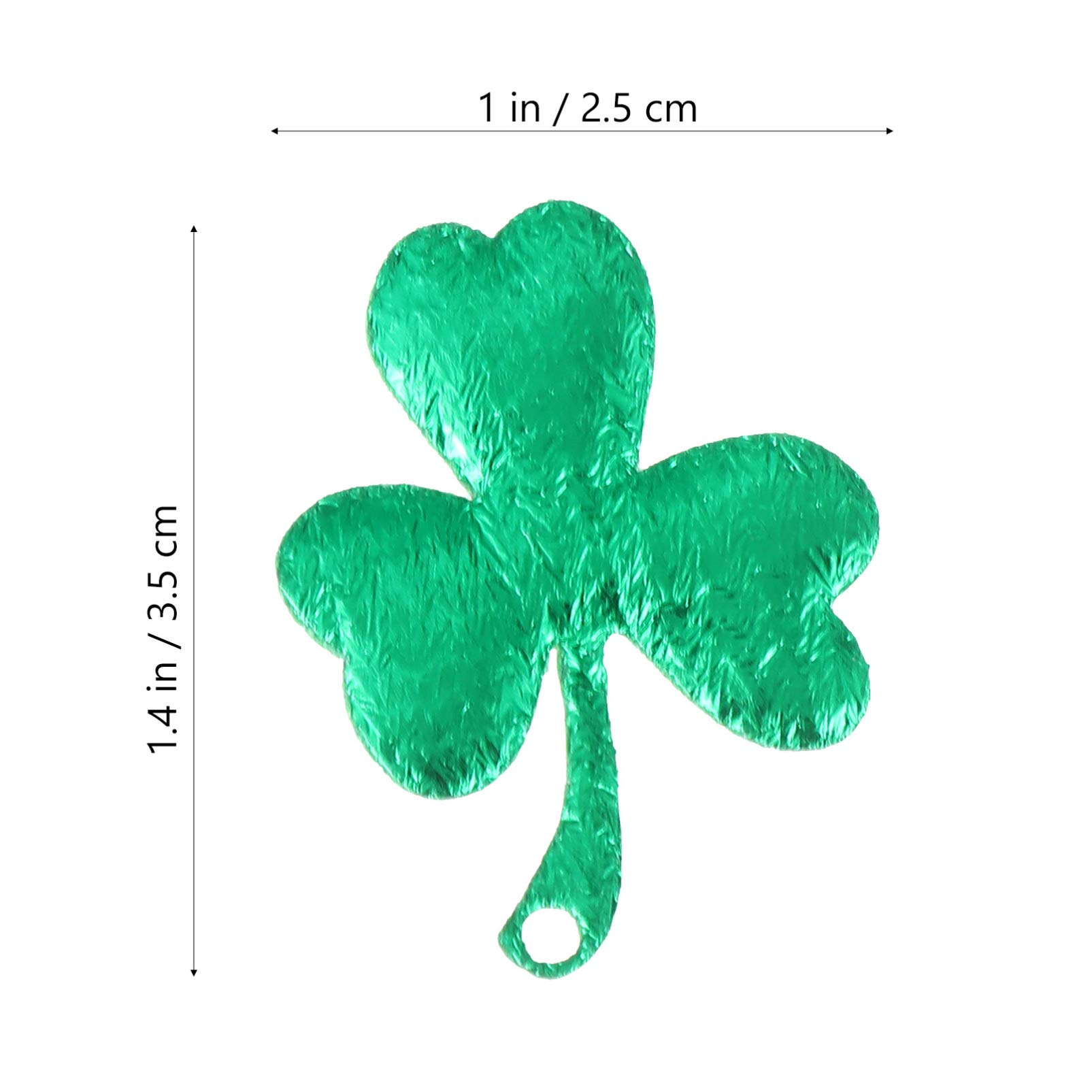 PRETYZOOM 1 Set Drip Paper Scrap St. Patricks Day Decor Prop Favor Wedding Diy Table Crafts Shamrocks Table Confetti Lucky Irish Confetti Shamrock Party Favor Make up Sprinkle Pvc