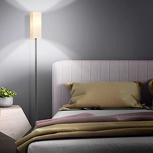 Firturezir Floor Lamp for Living Room, Modern Floor Lamp with Remote Control, Stepless Dimmable 12W Bulb Included, APP Connection and Usage Standing Lamp Tall Lamps for Living Room Bedroom
