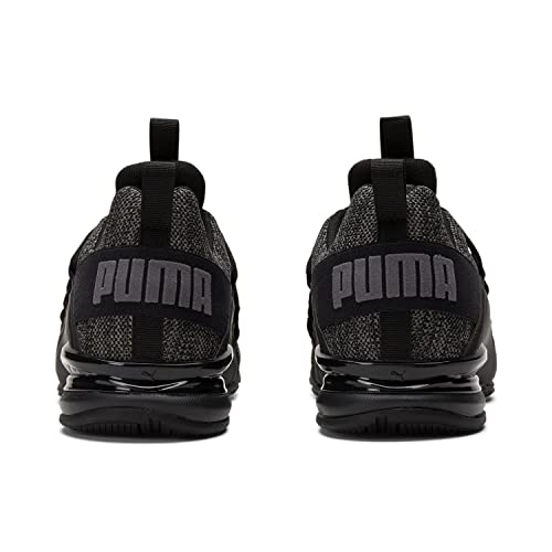 PUMA Mens Axelion Cross Trainer, Multi Mens Black-Castlerock, 11.5