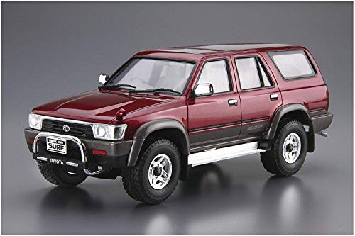 Aoshima 1/24 Scale Car No.104 VZN130G Hilux SSR-X Widebody 1991 - Plastic Model Building Kit # 56981