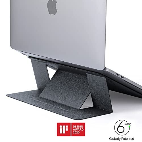 MOFT Invisible Laptop Stand, Lightweight Non-Adhesive 2-Height, Easy Switch Between Devices Computer Desk Stand Fits All Laptops up to 17”