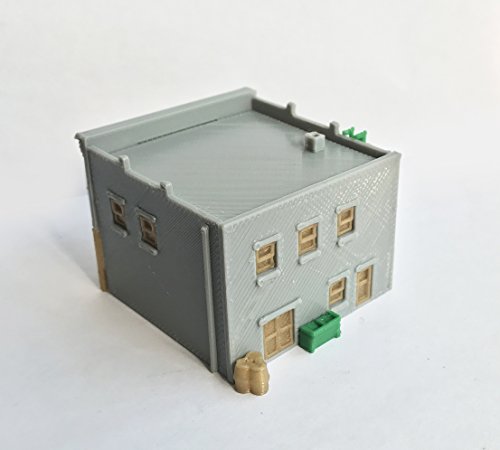 Outland Models Train Railroad City Fresh Food Shop / Store / Market N Scale