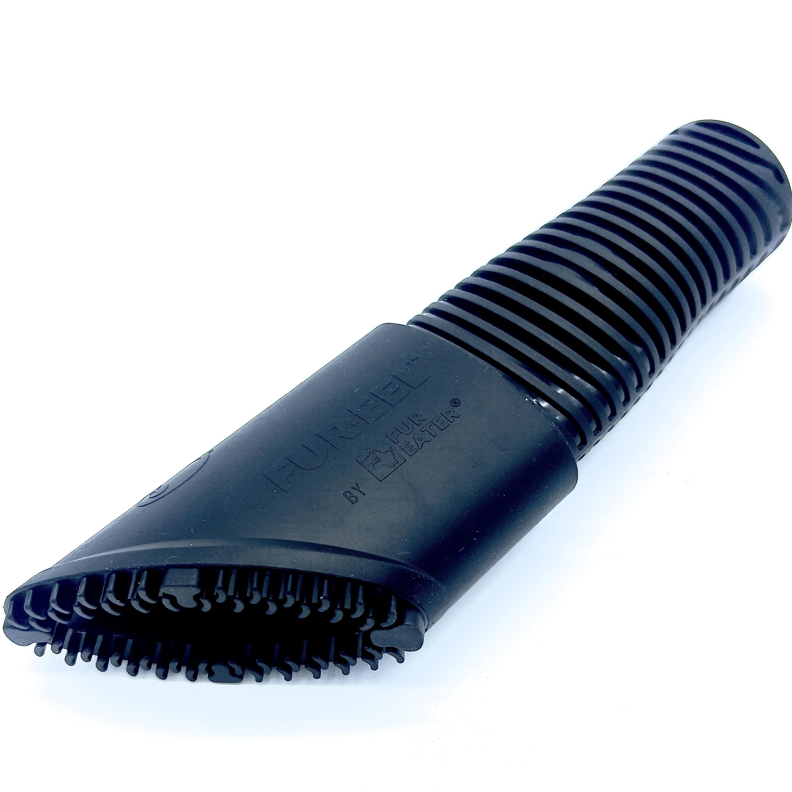 Buff Brite Pet Grooming Tool Fur-EEL FANG PRO Cat & Dog Hair Remover, Black