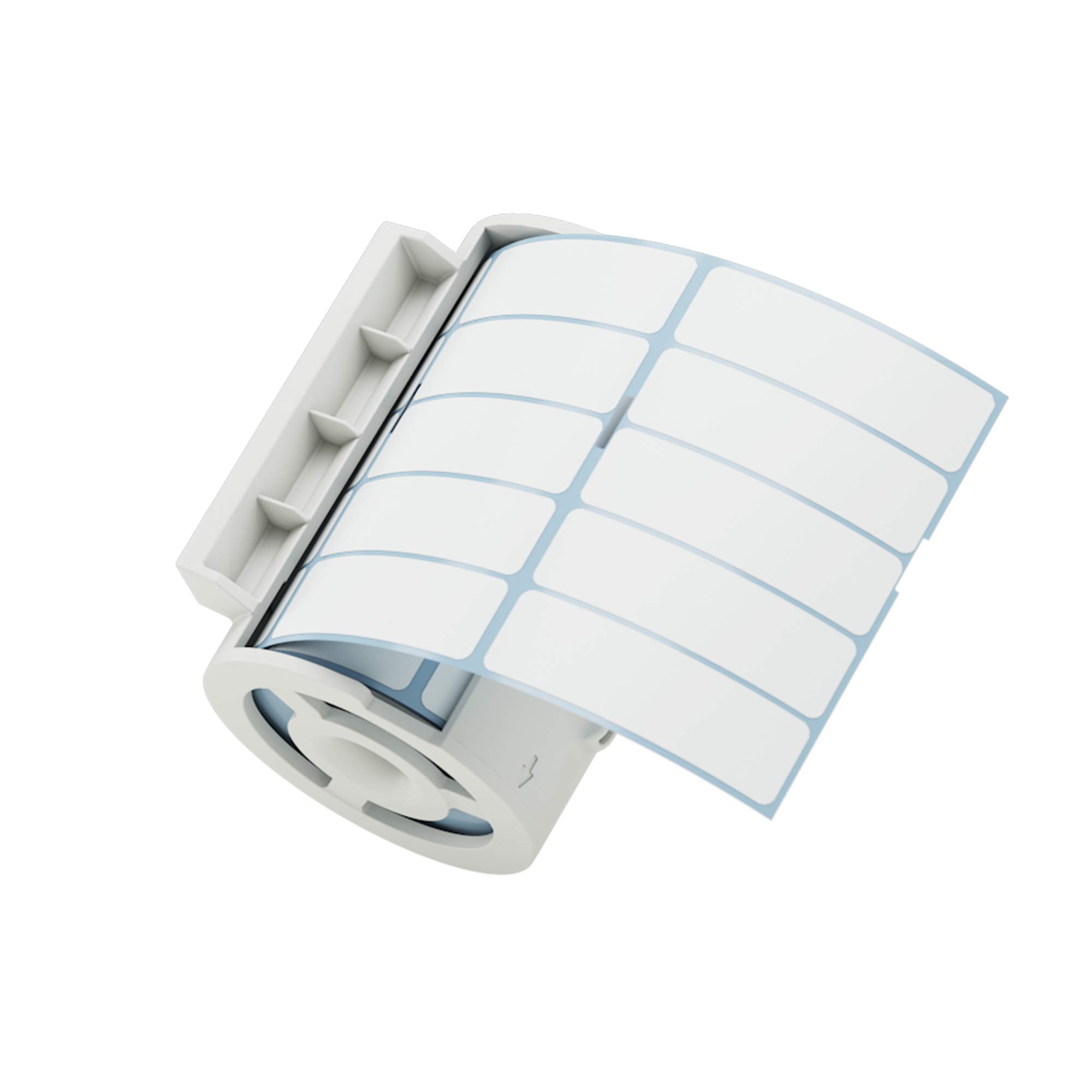 MANGOSLAB Nemonic Label Printer Paper Cartridge | Name Tag Stickers for Thermal Printer | Waterproof Personalized Sticker Labels (0.5 x 2 Inch)