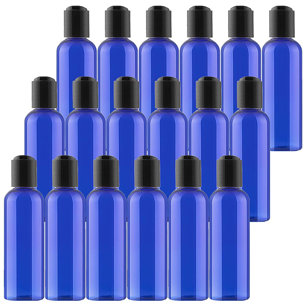 18 Pack 4oz Plastic Squeeze Bottles