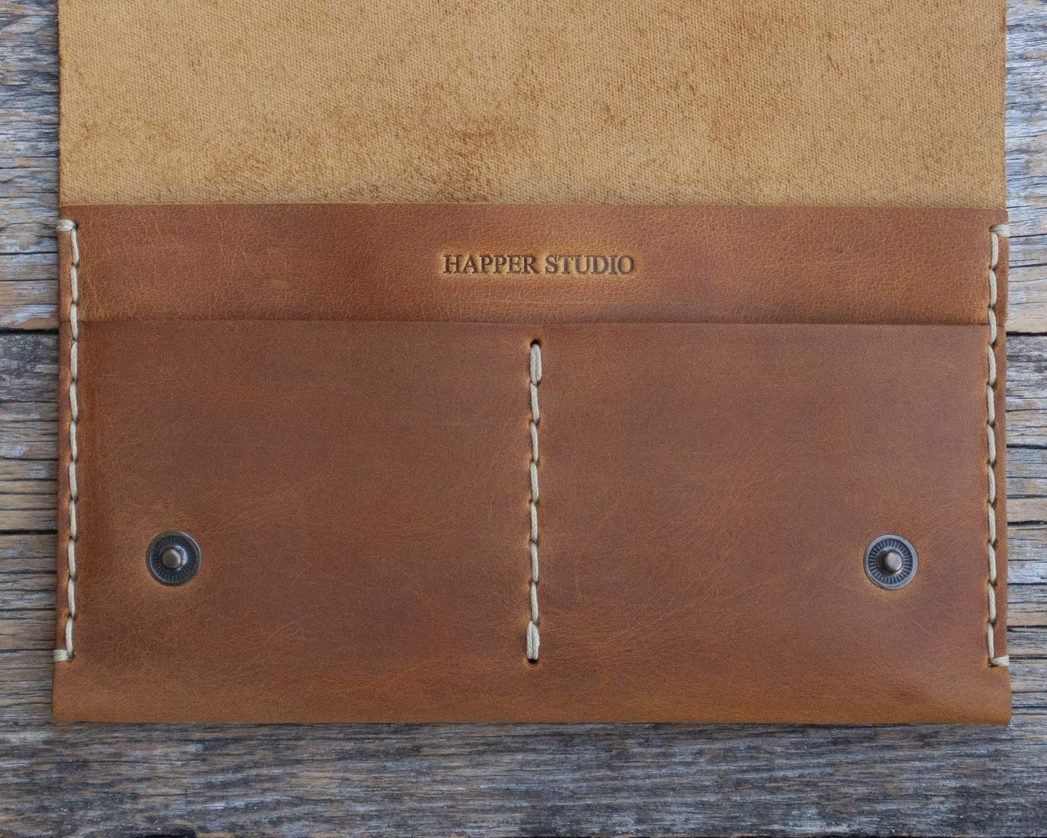 Bovine leather case for Microsoft Surface Duo 2, TAN cover, waist bag