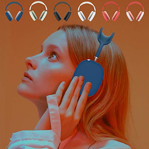 Compatible with Apple AirPods Max, Protective Silicone Sleeve Case for Air Pods Max Headphone, Soft & Long Lasting Headset Protective Cover (Blue)