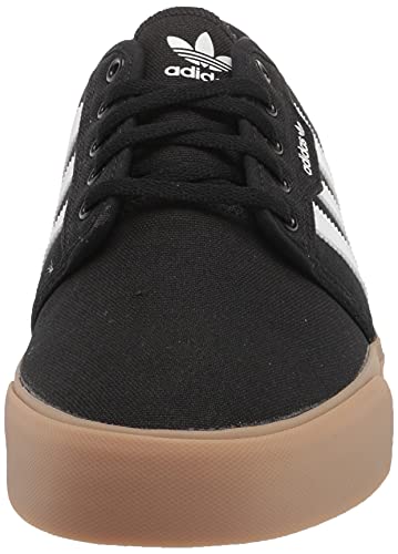adidas Originals Men's Seeley XT Sneaker, Black/White/Gum, 9.5
