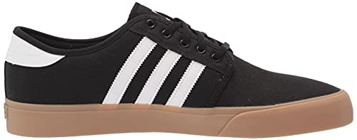adidas Originals Men's Seeley XT Sneaker, Black/White/Gum, 9.5