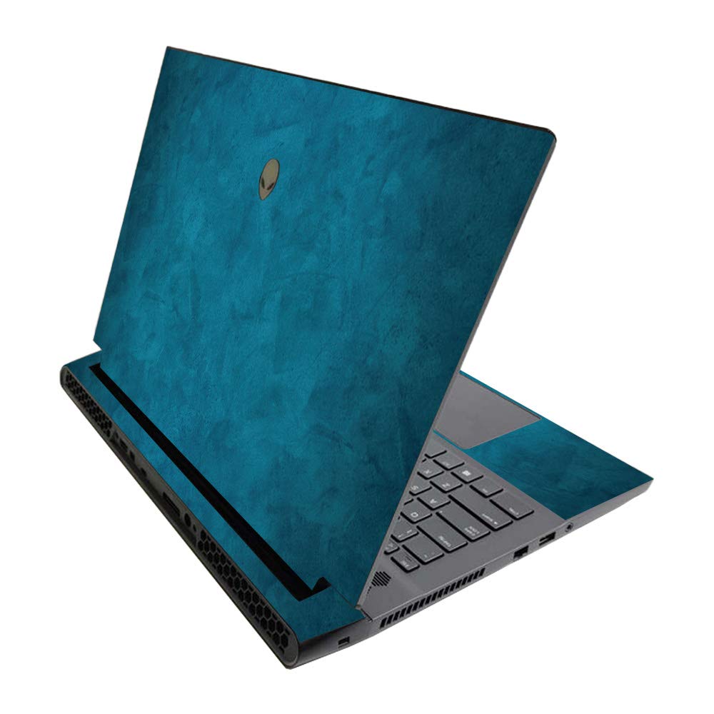 MightySkins Skin for Alienware M17 R3 (2020) & M17 R4 (2021) - Blue Strokes | Protective Viny wrap | Easy to Apply and Change Style | Made in The USA