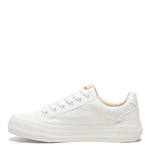 Rocket Dog Women's Cheery Sneaker, Canvas White, 8