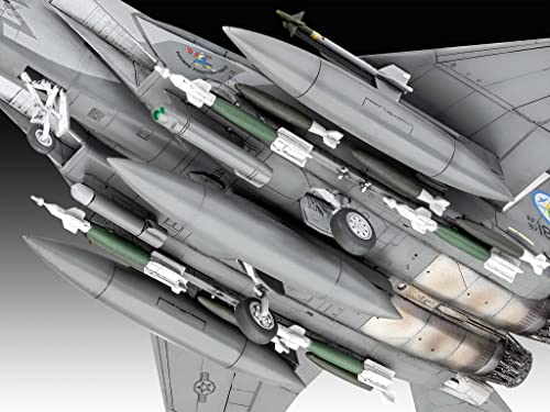 Revell 03841 F-15 Eagle Model Kit 1:72 Scale, Unvarnished