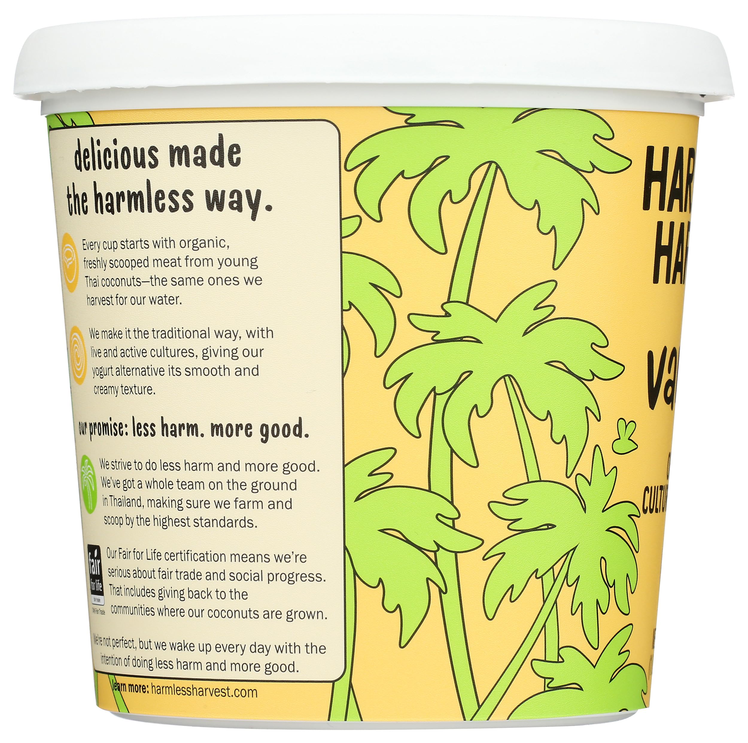 Harmless Harvest Dairy-Free Cup Yogurt - Vanilla 24oz, 24 Oz