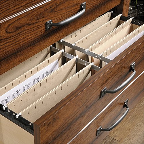 Sauder Carson Forge Lateral File, Washington Cherry finish