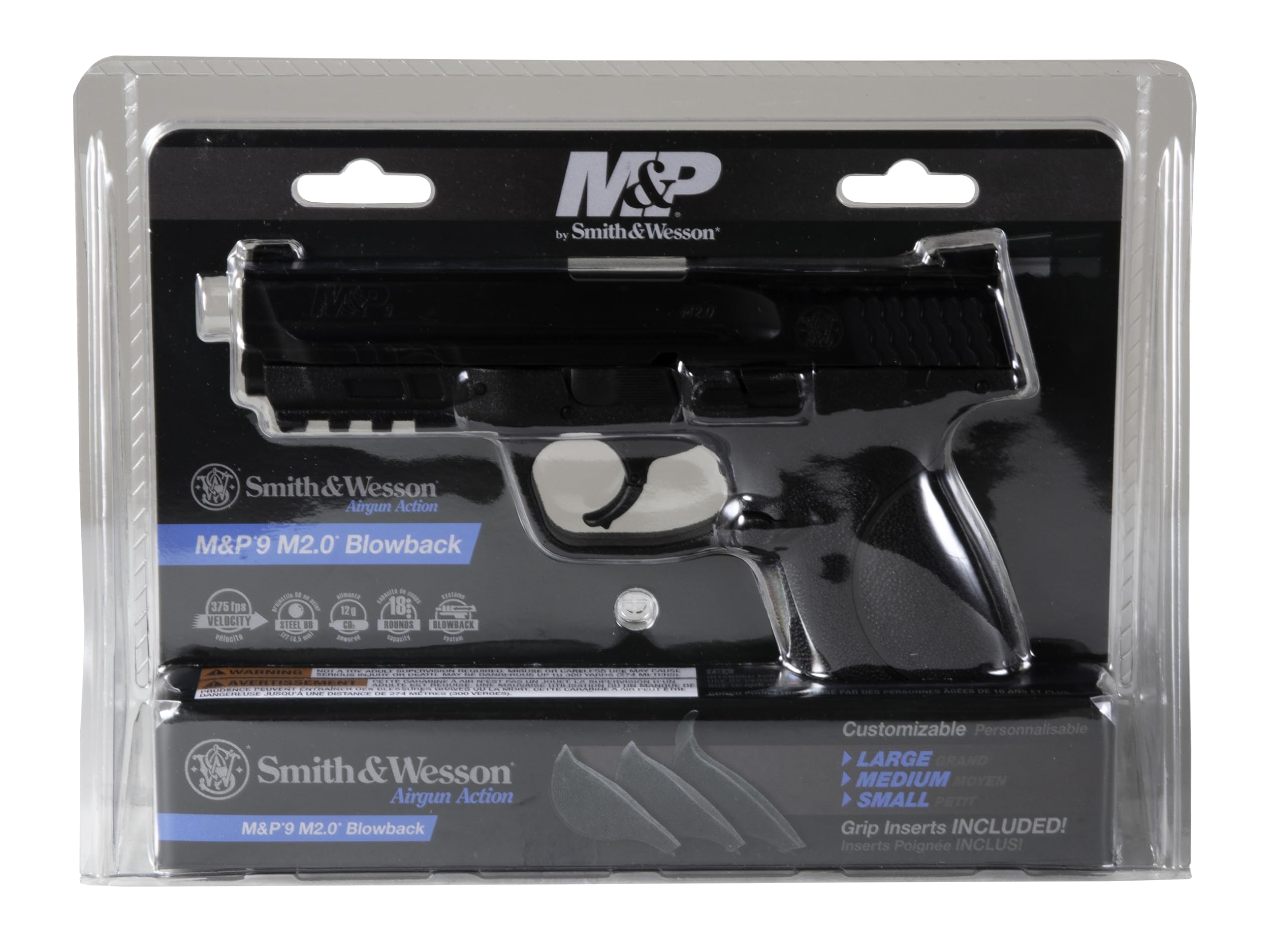 Umarex Smith & Wesson M&P9 M2.0 .177 Caliber BB Gun Air Pistol,Multi