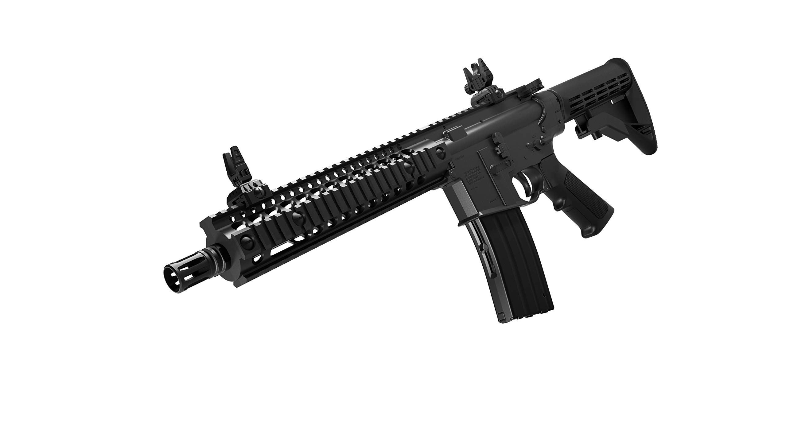 Crosman CFAR1B Full Auto R1 CO2-Powered BB Air Rifle, Black