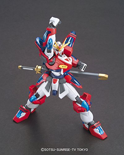 TAMASHII NATIONS Bandai HGBF 1/144 Kamiki Burning Gundam Gundam Build Fighters Action Figure