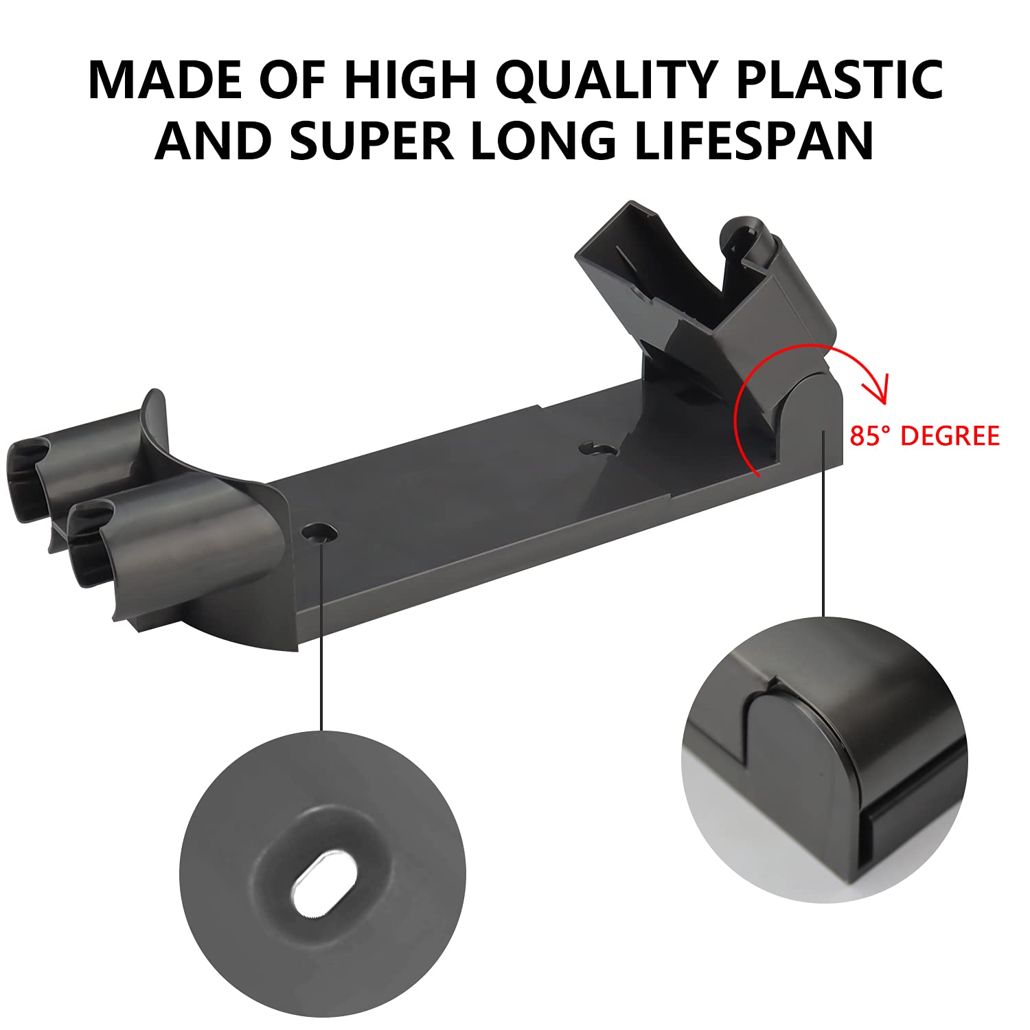 Improvedhand Docking Station Accessory Wall Mount Compatible with Dy.son V7 V8 Cordless Vacuum Cleaner Replaces Part # 967741-01