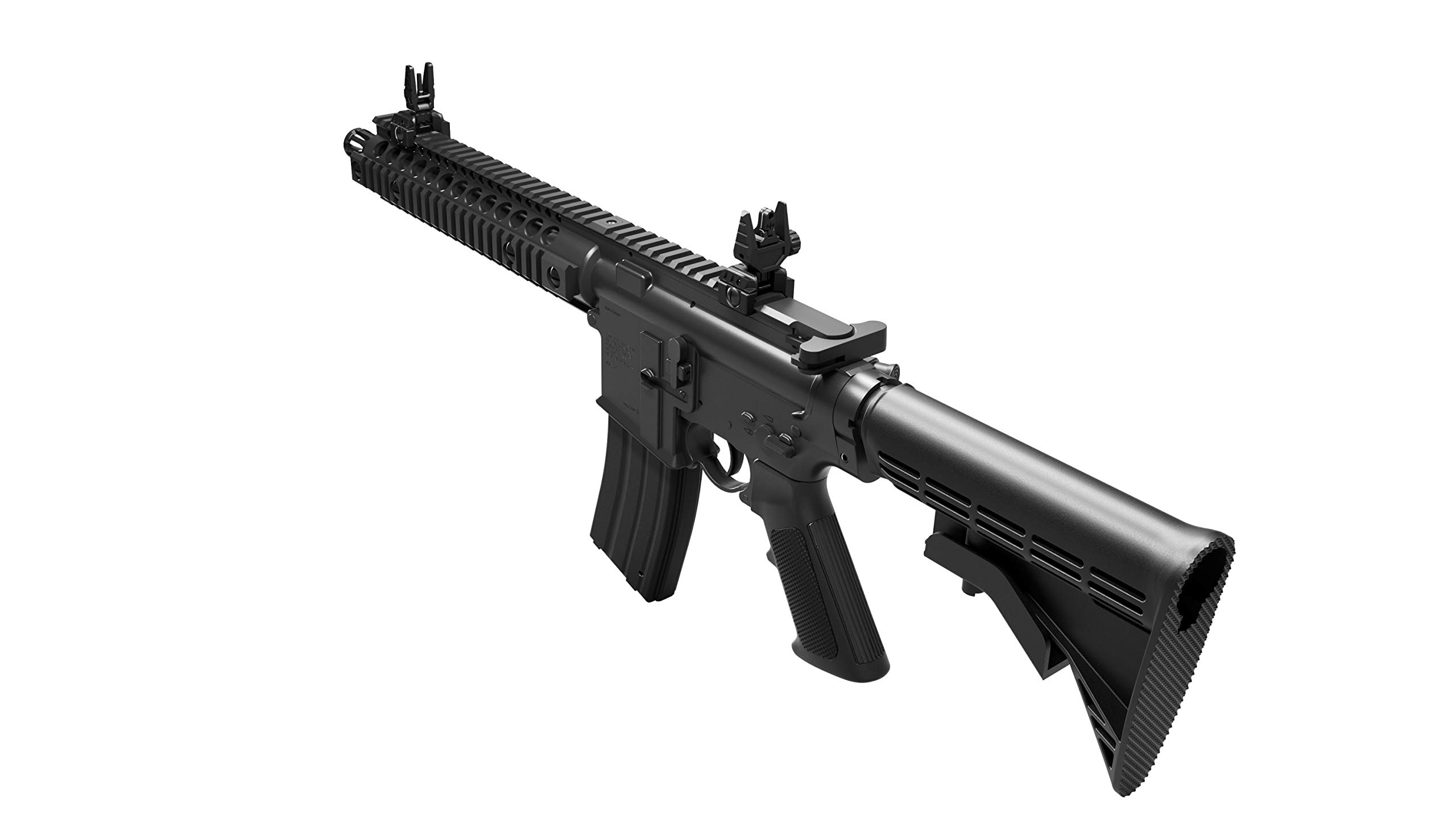Crosman CFAR1B Full Auto R1 CO2-Powered BB Air Rifle, Black
