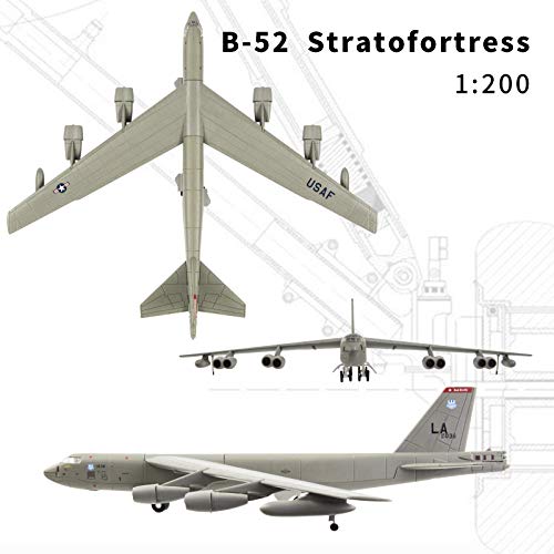 Lose Fun Park 1:200 Scale B-52 Military Airplane Model Diecast Planes Model Collection