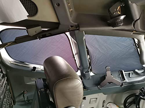 OSEI Cockpit sunshades (Set of 4 Shades) … (Boeing 737-800 (Left Seat))