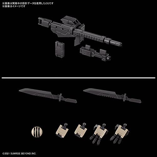 BANDAI SPIRITS(バンダイ スピリッツ) HG Boundary Battlers Brady Hound 1/72 Scale Color Coded Plastic Model
