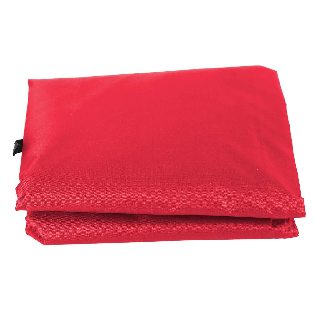 Andraw Easy to Clean Non‑Fading Swing Chair Cushion,Three seat Swing Replacement Cushions Swing Seat Cover, Waterproof Yard Garden Lawn(red),