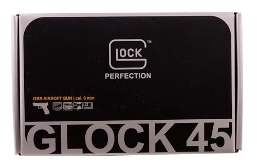 Umarex Elite Force Glock 45 GBB Blowback 6mm BB Pistol Airsoft Gun, Black, One Size