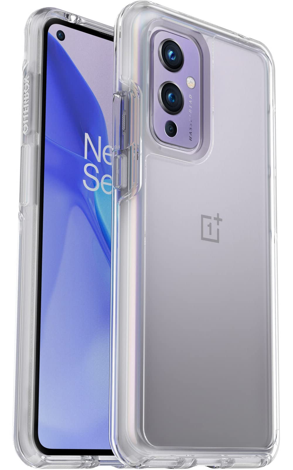 OtterBox ONEPLUS 9 5G Symmetry Series Case - Clear, Ultra-Sleek, Wireless Charging Compatible, Raised Edges Protect Camera & Screen