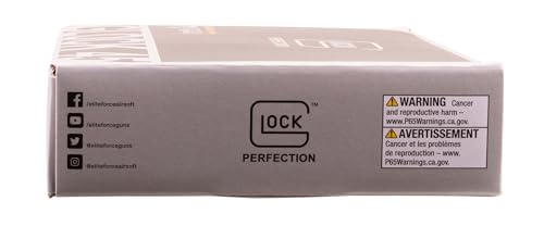 Umarex Elite Force Glock 45 GBB Blowback 6mm BB Pistol Airsoft Gun, Black, One Size