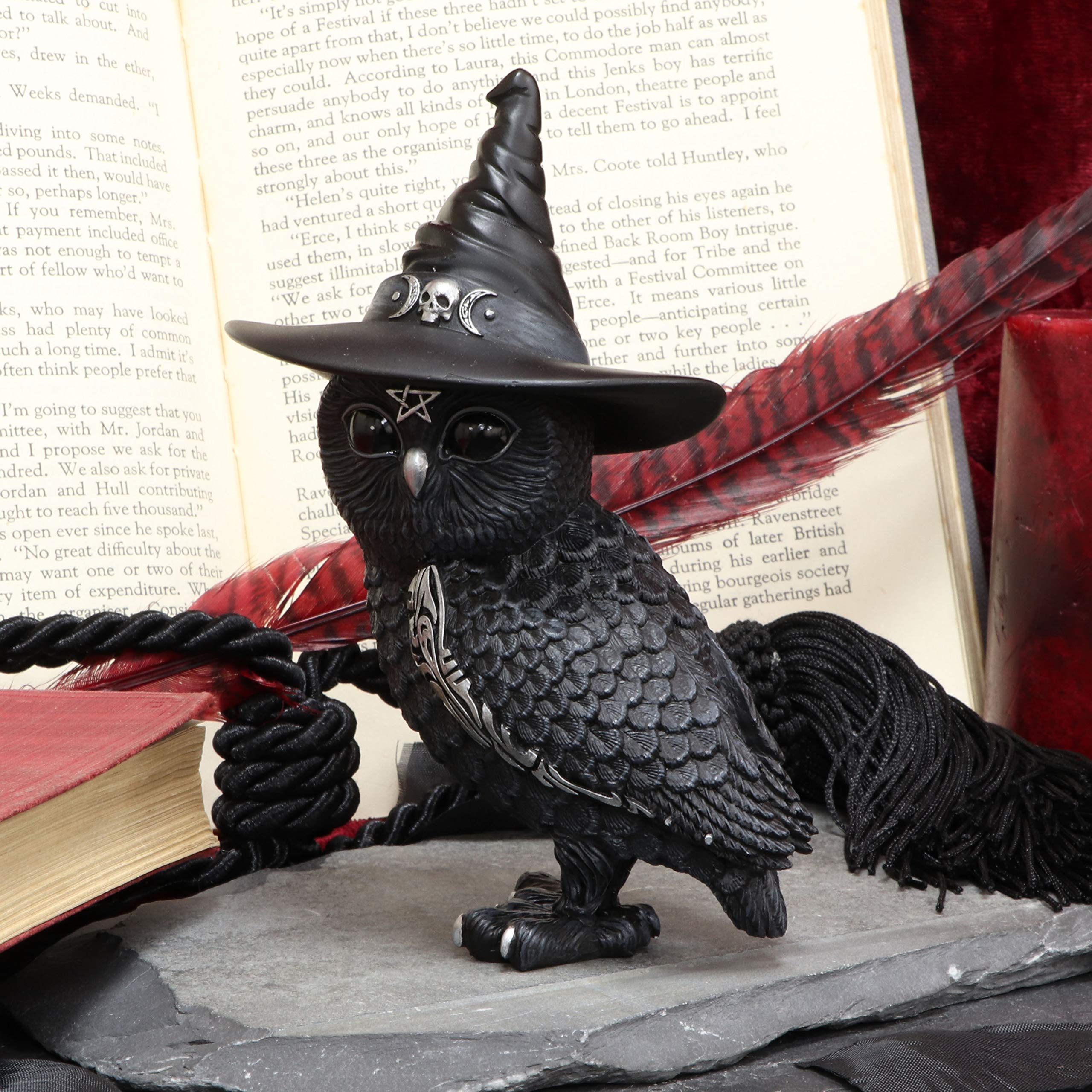 Nemesis Now Cult Cuties Adorable Occult Figurines, Bewitching Evil Spirit Creatures, Hand-Painted, Resin - Owlocen