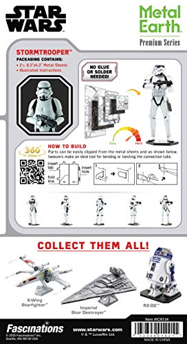 Metal Earth Premium Series Star Wars Stormtrooper 3D Metal Model Kit